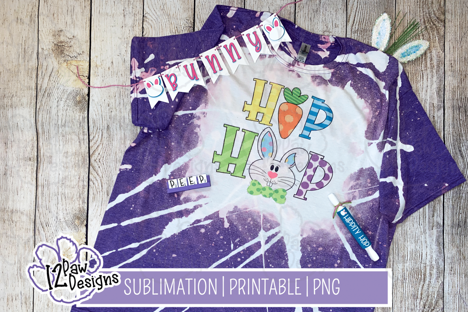 Time to Hip Hop down the Bunny trail - 12 Paw Designs